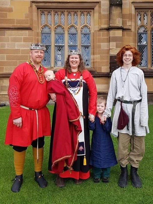 29th Crown of Lochac: ThorolfR I and Halla I – Lochac Royalty