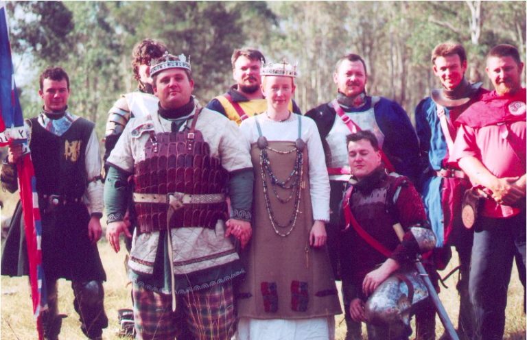 1st Crown of Lochac: Alfar I and Elspeth I – Lochac Royalty