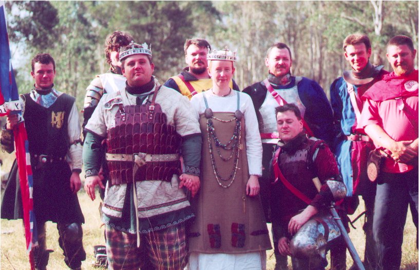 1st Crown of Lochac: Alfar I and Elspeth I – Lochac Royalty